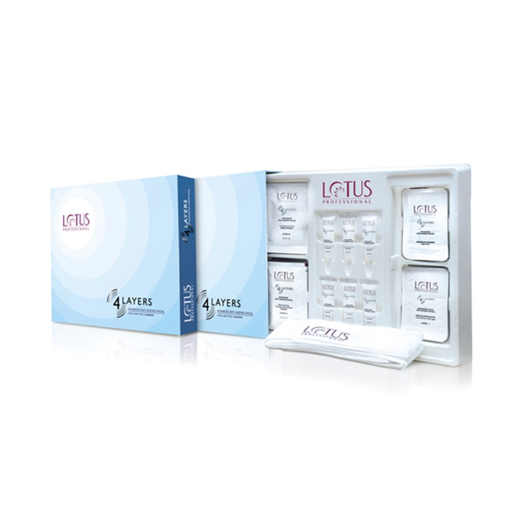 Buy Lotus Professional 4 Layers Advanced Anti-Ageing Facial Kit (6 ...