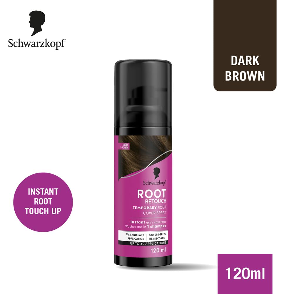 Buy Schwarzkopf Root Retouch Temporary Root Cover Hair Color Spray ...