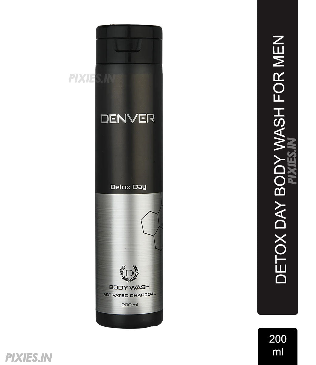 Denver Detox Day Body Wash with Activated Charcoal (200ml) – Pixies.in