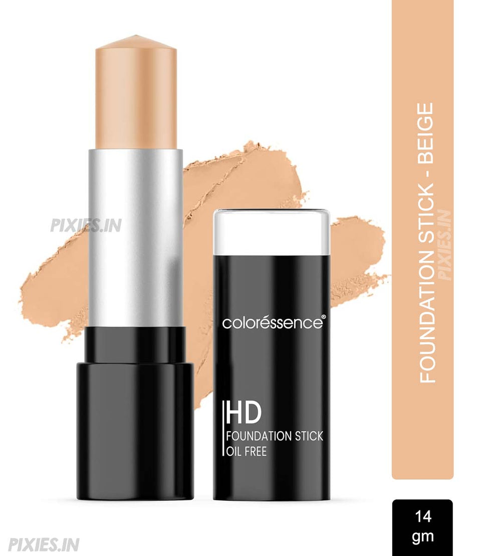 Coloressence HD Foundation Stick (14gm) – Pixies.in