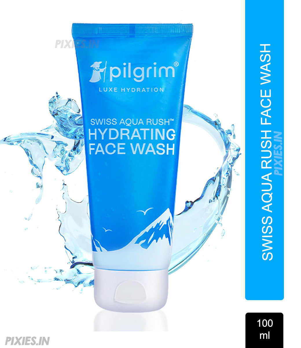 Pilgrim Swiss Aqua Rush Hydrating Face Wash (100ml) – Pixies.in