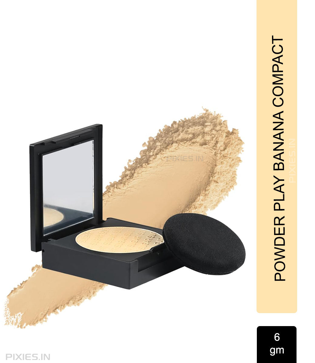Buy Sugar Powder Play Banana Compact (6gm) Online in India – Pixies.in