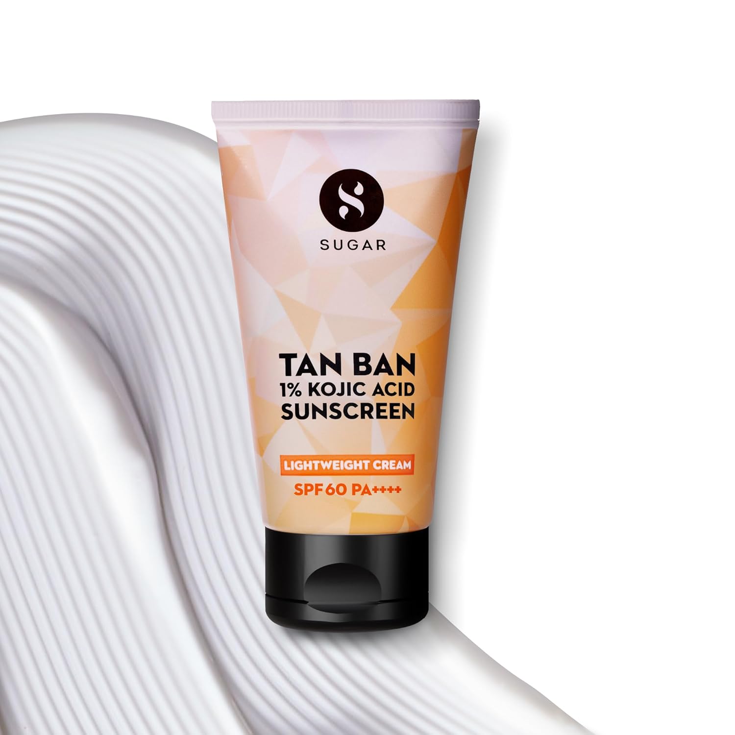 SUGAR Tan Ban 1% Kojic Acid Sunscreen Lightweight Cream SPF 60 PA ...