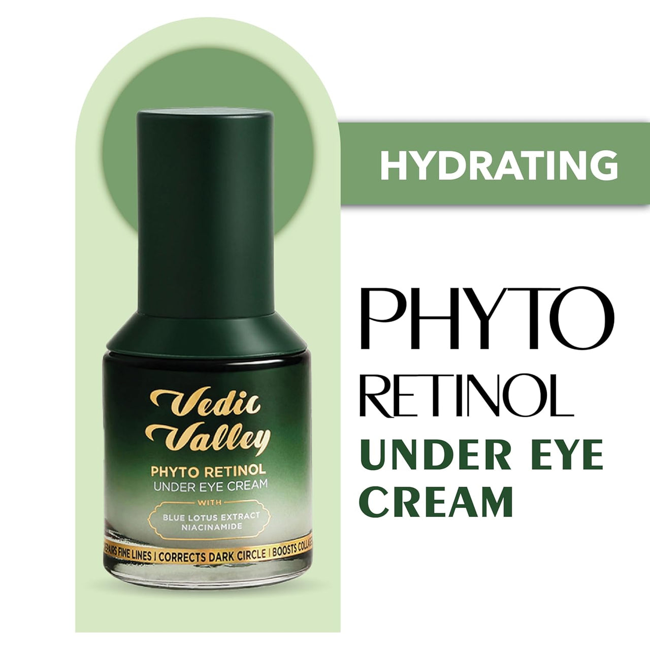 Vedic Valley Phyto Retinol Under Eye Cream (30ml) – Pixies.in