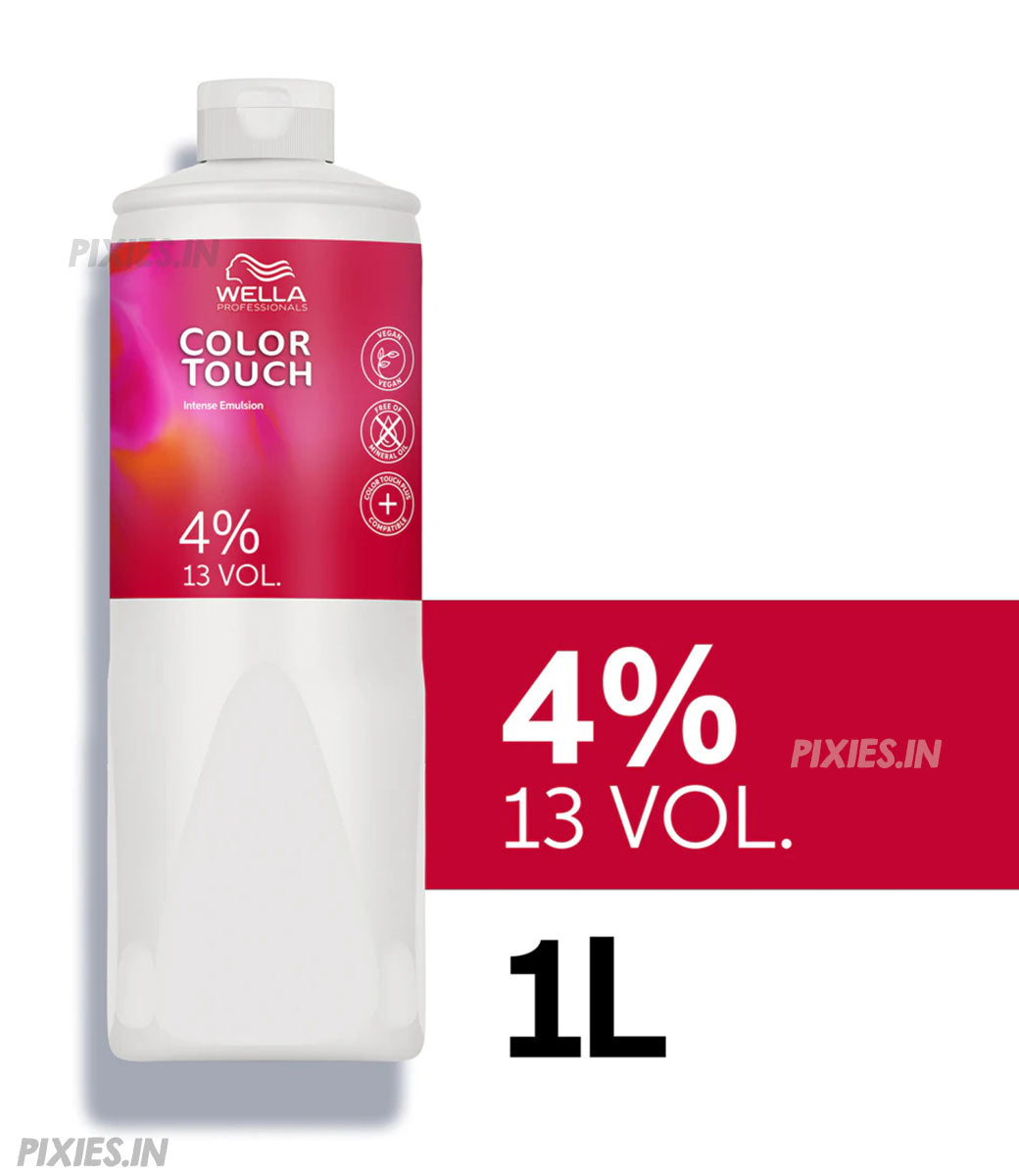 Buy Wella Professionals Color Touch Emulsion 4% 13 Volume Developer ...