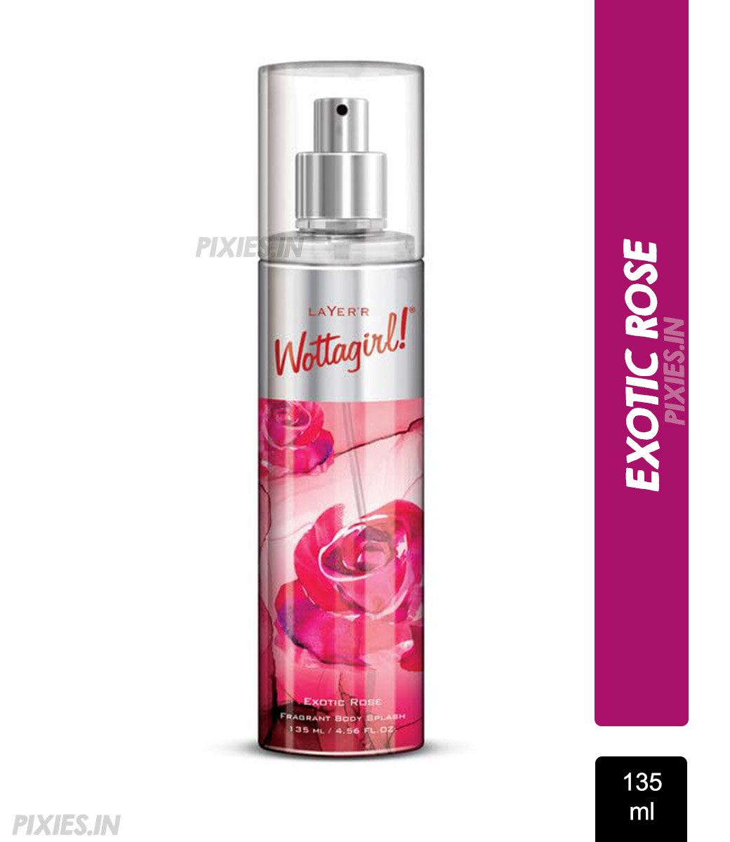 Buy Layer'r Wottagirl! Exotic Rose Body Mist Spray For Her (135ml ...
