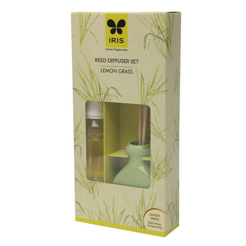 Buy Iris Reed Diffuser Set - Lemon Grass Online in Chennai – Pixies.in