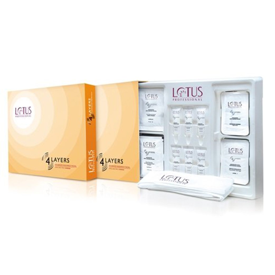 Buy Lotus Professional 4 Layers Advanced Radiance Facial Kit Online in ...