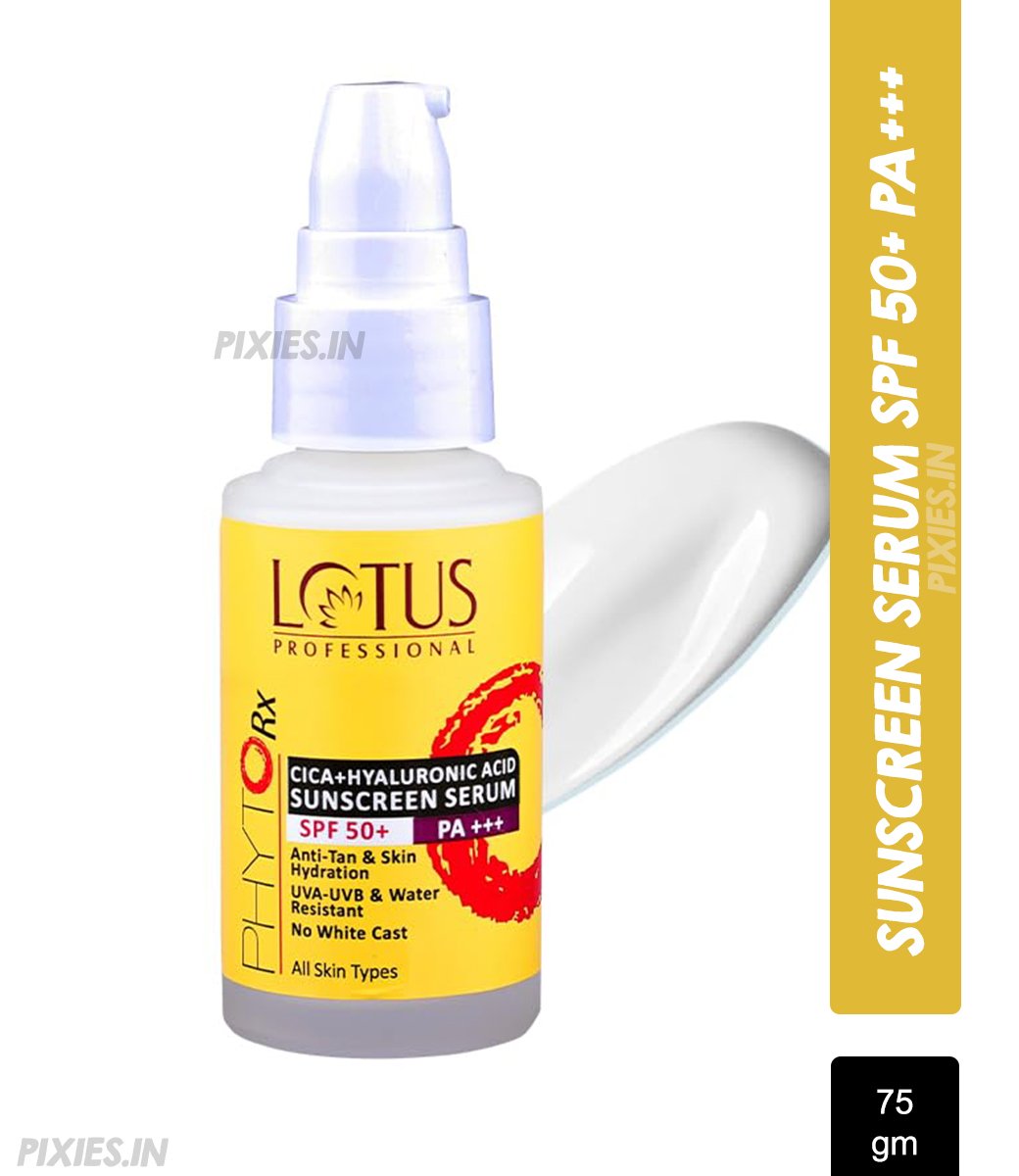 Buy Lotus Professional Cica + Hyaluronic Acid SPF 50 PA+++ Sunscreen ...