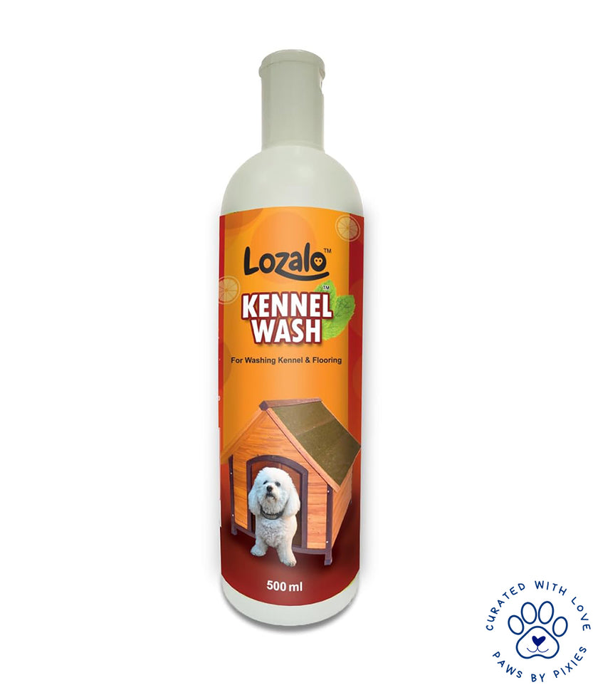 Lozalo Kennel Wash - 500 ml | Antibacterial & Deodorizing Cleaner ...