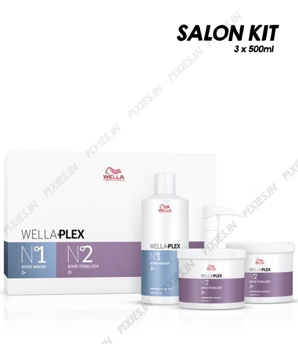 Buy Wella Professional Wellaplex kit N° 1 & 2 (1500ml) Online in India ...